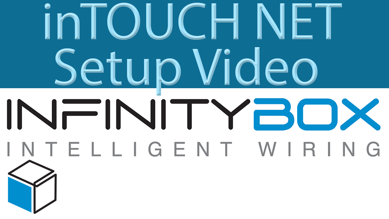Setting Up inTOUCH NET - Infinitybox