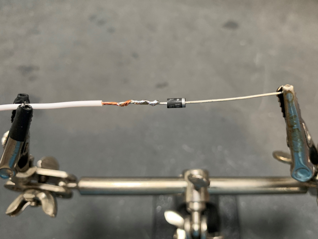 Soldering Components In-Line - Infinitybox