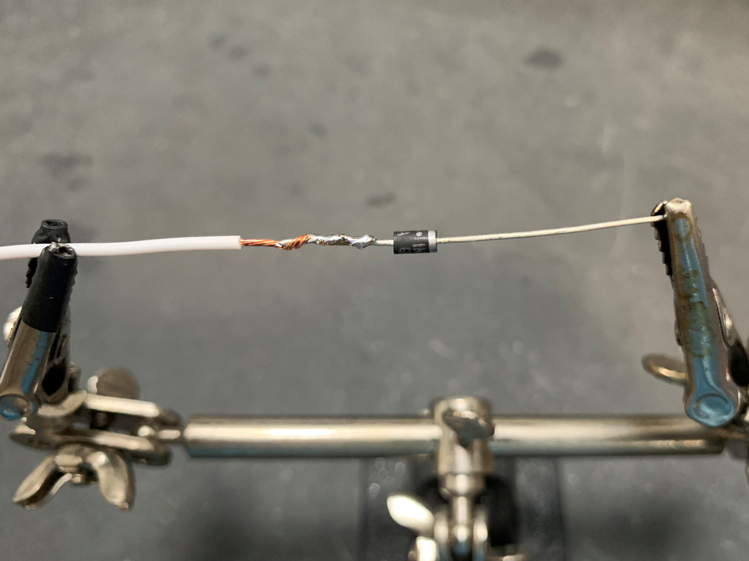 Soldering Components In-Line - Infinitybox