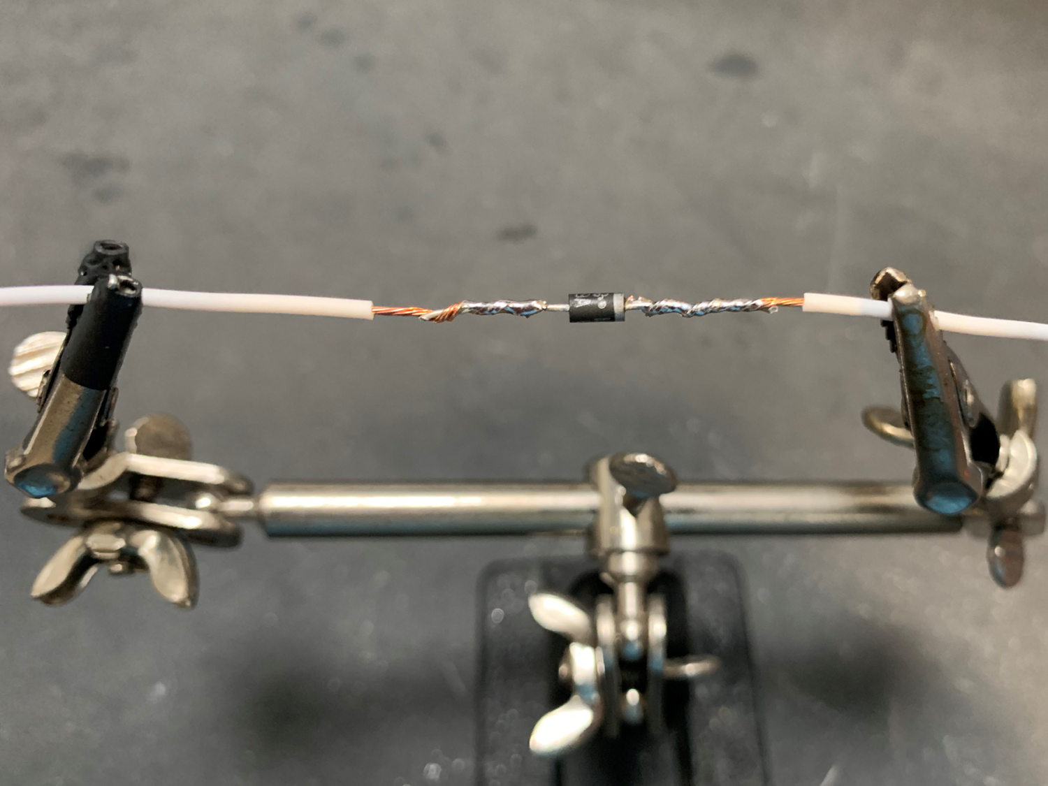 Soldering Components In-Line - Infinitybox